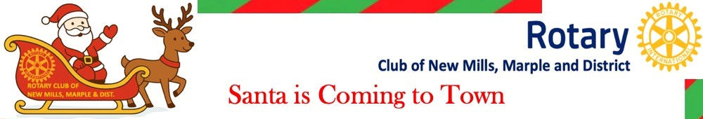 Santa on Manor Hill Road / Beacon View area - The Marple Website